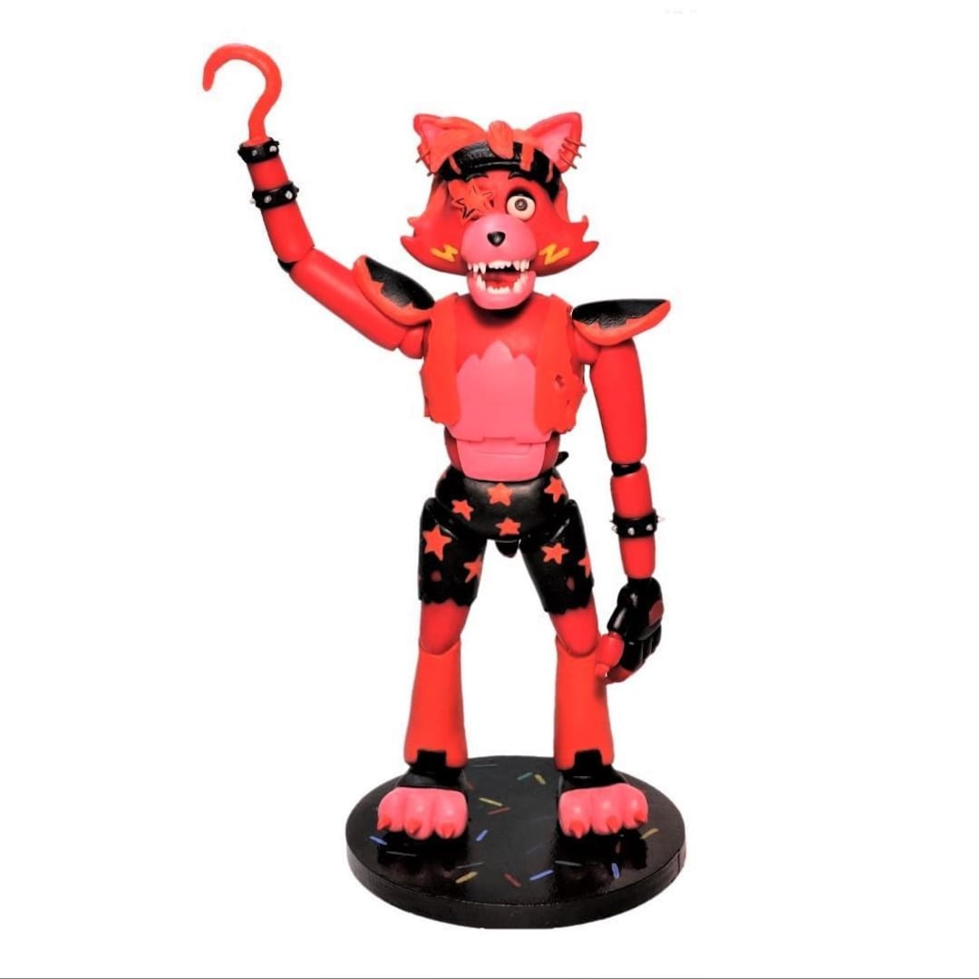 FNAF Foxy Polymer Clay Figurine Handmade, Gift - Etsy