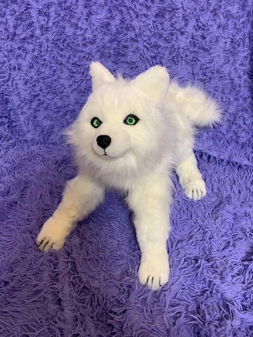 Custom Realistic Wolf Plush.art Doll Animal. Pose Wolf. Wolf Art Doll ...