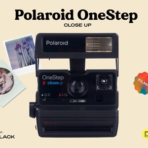 Polaroid Onestep Close-up 636 | Vintage Polaroid 600 Instant Camera ...