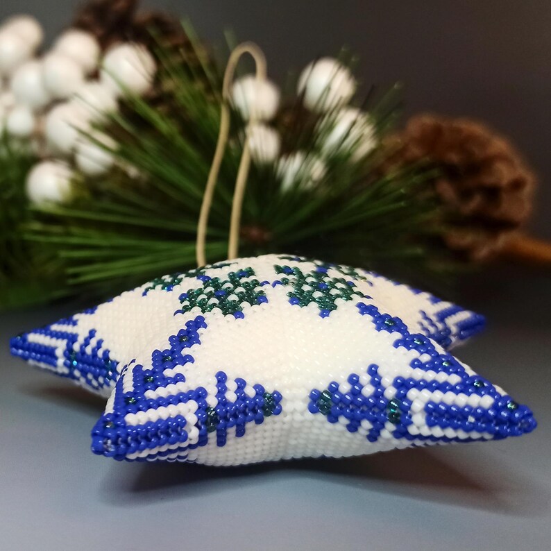 PDF Beading Tutorial & Pattern - 3D Peyote Star «snowflake» With Basic ...