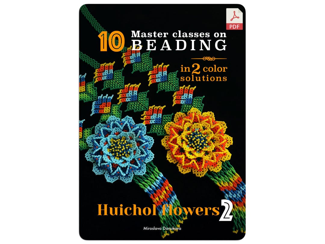 PDF Beading Ebook | 10 Necklace Master Classes, 2 Color Solutions ...