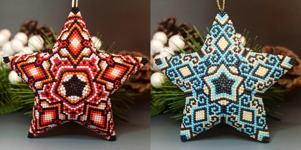 PDF Book — 12 Beading Master Classes + Basic Tutorial «3D Peyote Stars ...