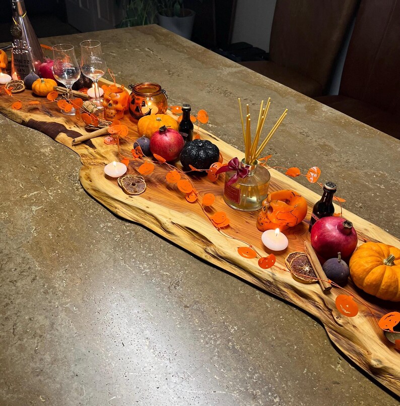 Stunning Feature Presentation Board With Chrome Bamboo Handles - Etsy