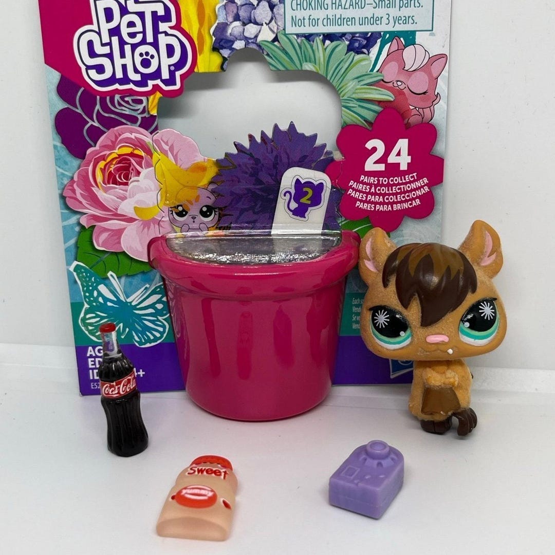 Authentic Vintage Littlest Pet Shop LPS 820 Halloween Tube Bat - Etsy