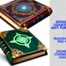 Fantasy Spell Book Prop Icons Pack Game Asset PNG Files Magic Tome ...