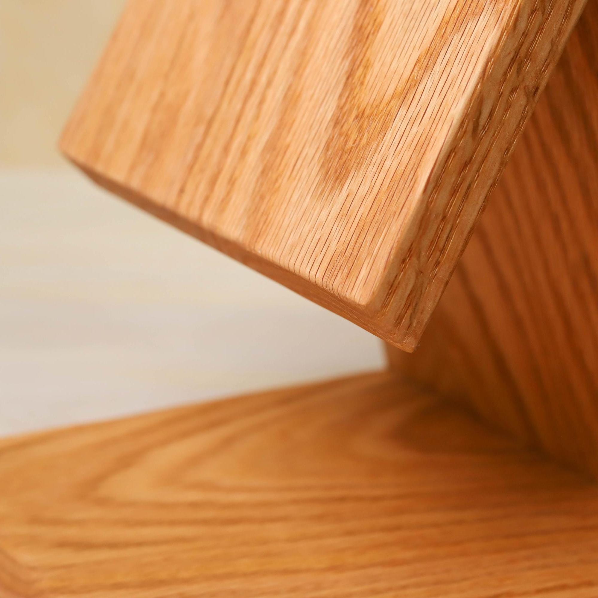 Handmade Book Place Holder | Oak Book Placeholder - Etsy