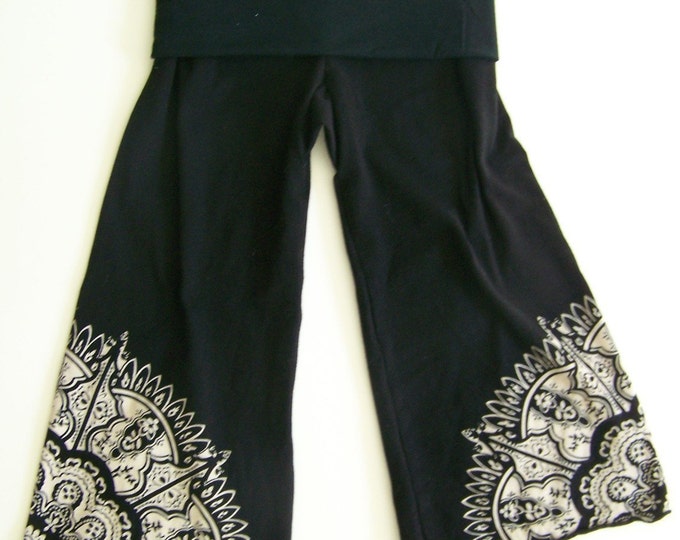 Yoga Pants PDF Pattern - 2 Styles - Easy Fit or Fitted Pants - Sizes NB ...