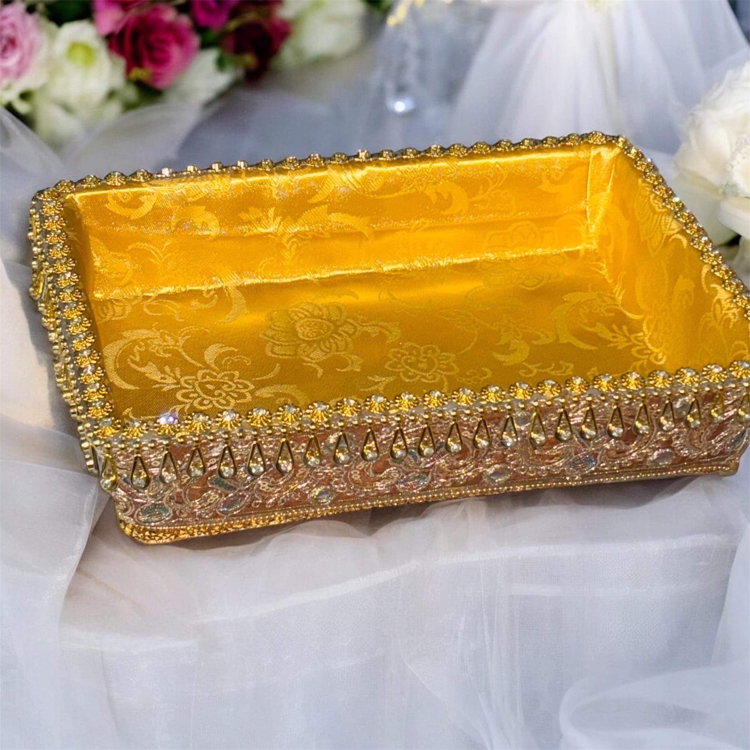 Elegant Pakistani Wedding Tray, Wedding Favor Tray, Nikah Tray ...