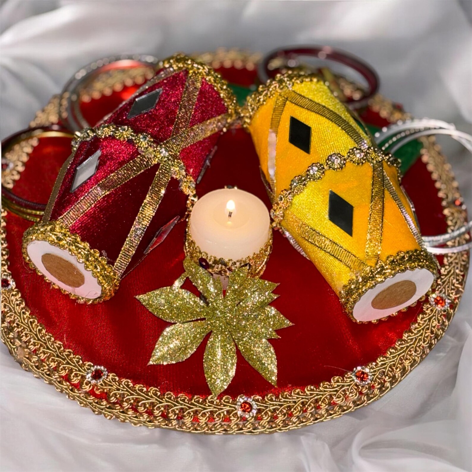 Dhol Centerpieces mehndi/haldi Decorations Indian Wedding Pakistani ...