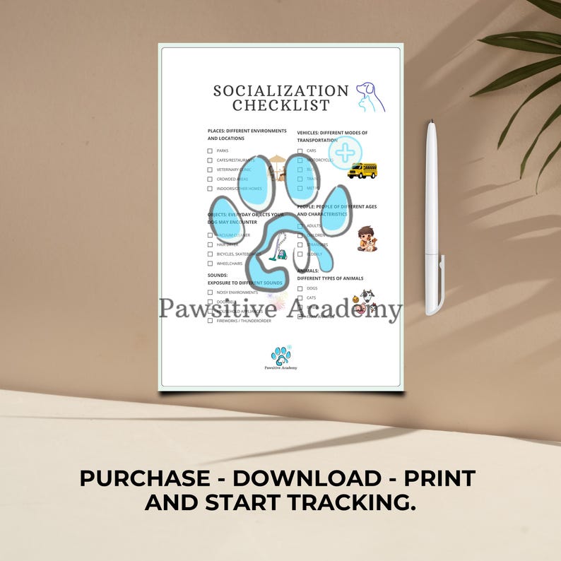 Printable Puppy Care Training Guide: Daily Routine & Socialization ...