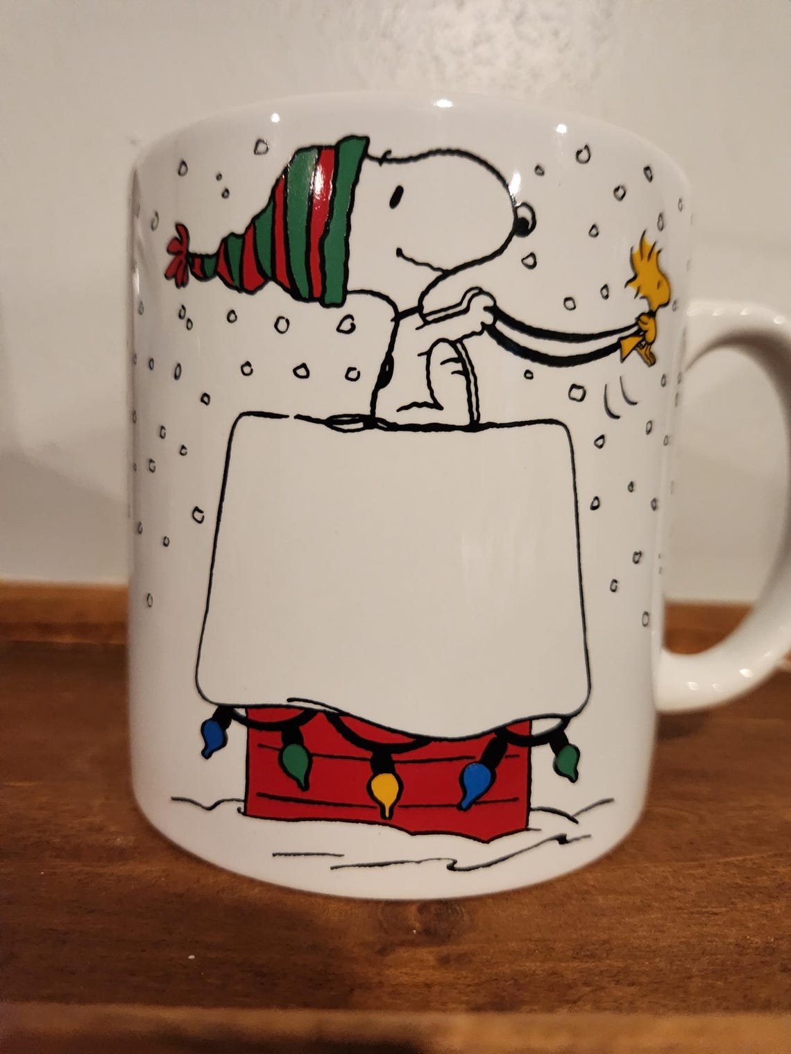 Snoopy Christmas Mug by Zrike - Etsy