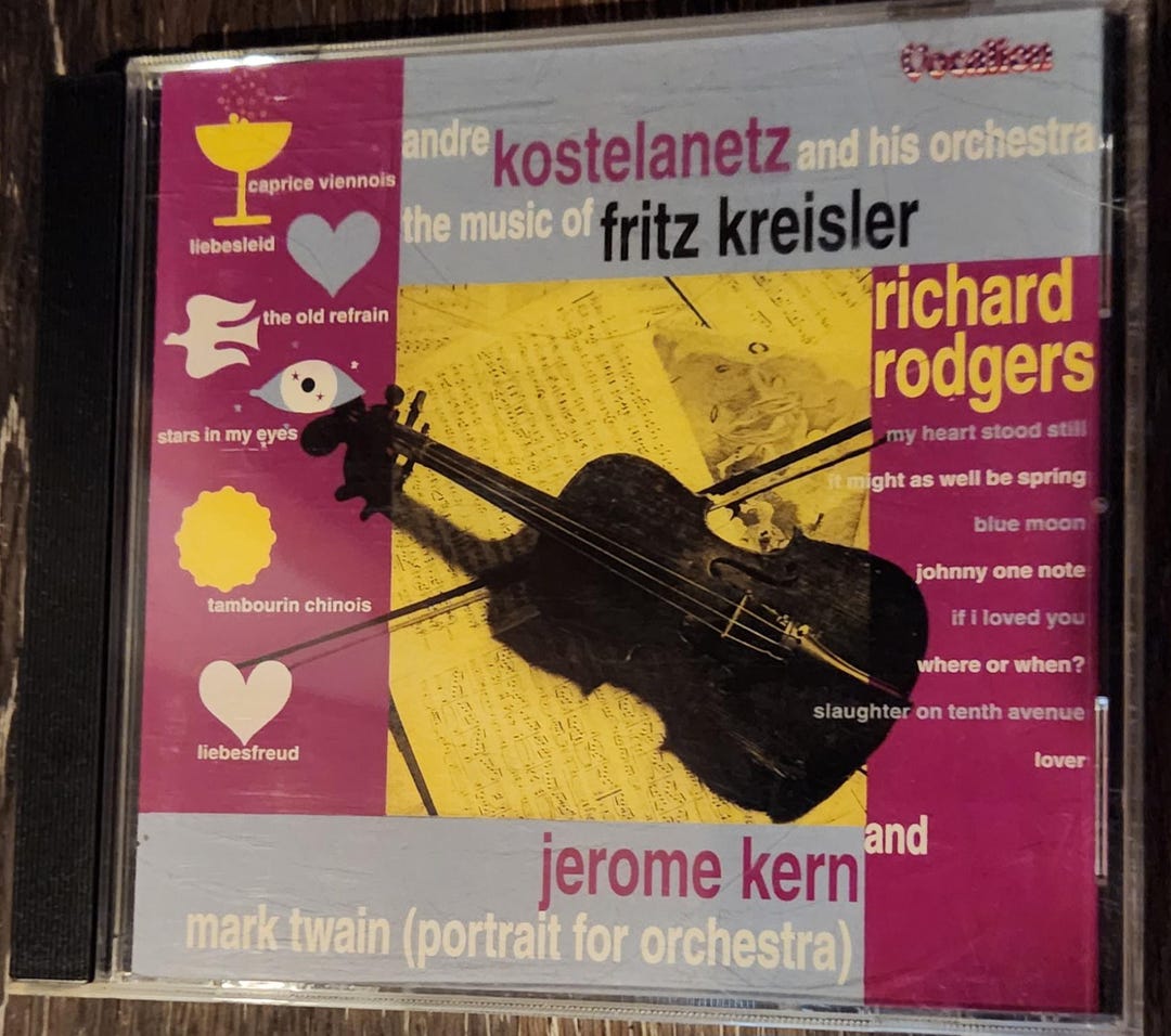 Andre Kostelanetz and His Orchestra the Music of Fritz Kreisler ...