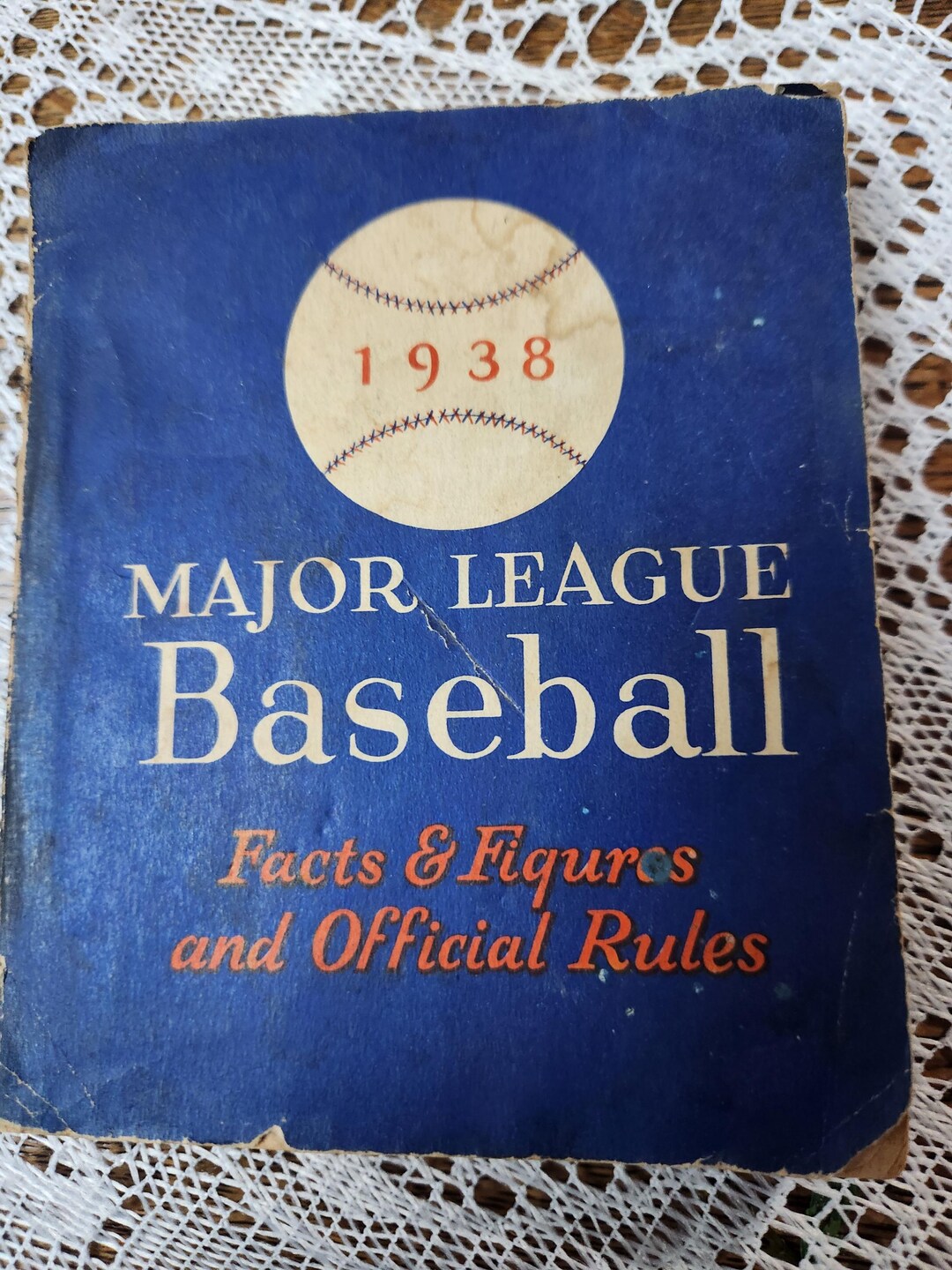 1938 Major League Baseball Facts & Figures and Official Rules - Etsy