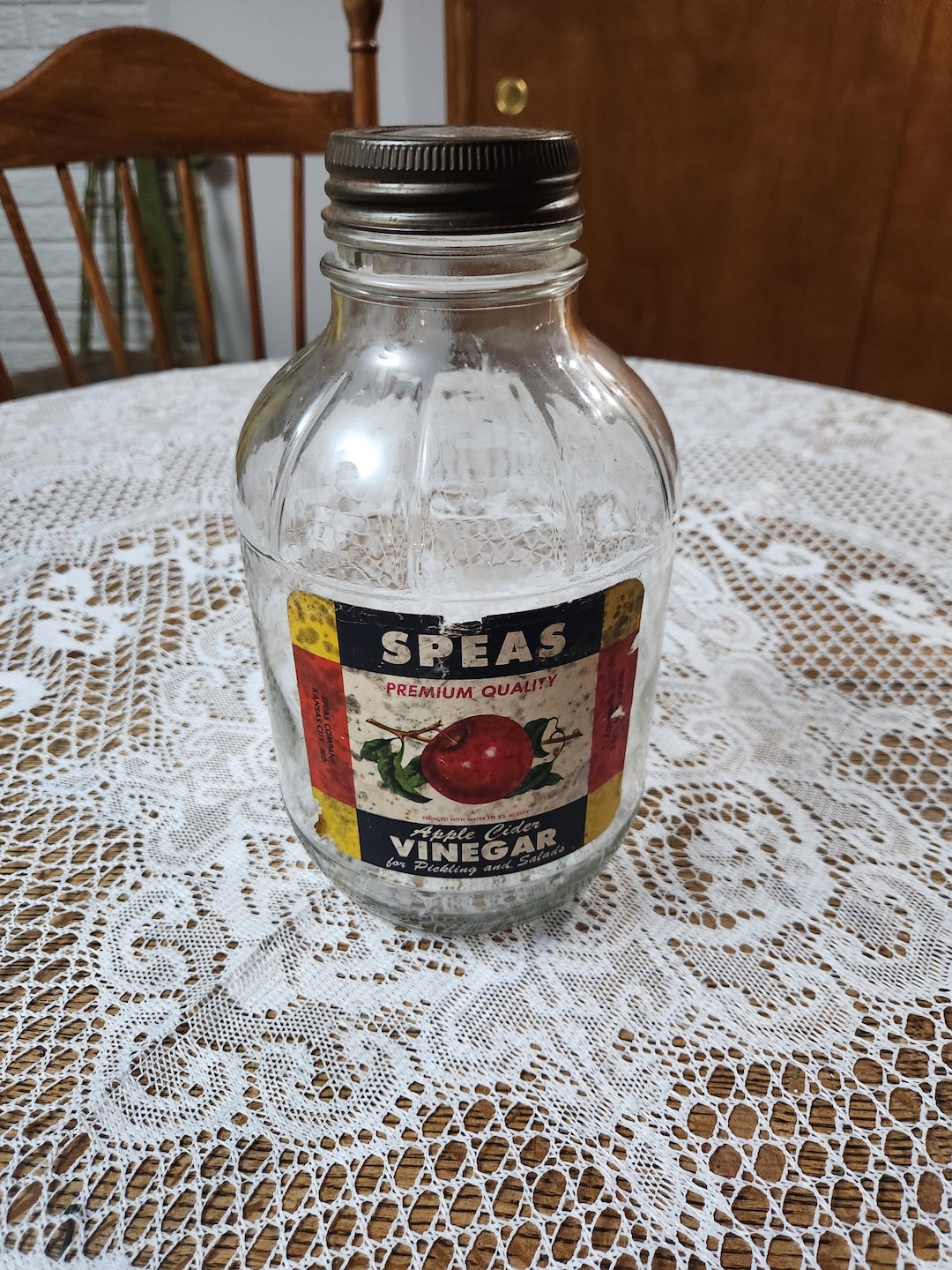 Speas Apple Cider Vinegar Jar - Etsy