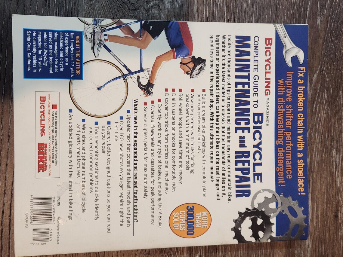 Bicycle Maintenance & Repair Guide: Road and Mountain Bikes - Etsy