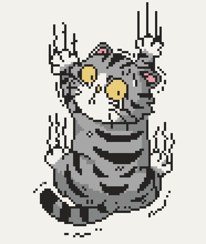 CAT, Graph, Pattern, C2C and Tapestry Crochet, Crochet, Blanket, Afghan ...