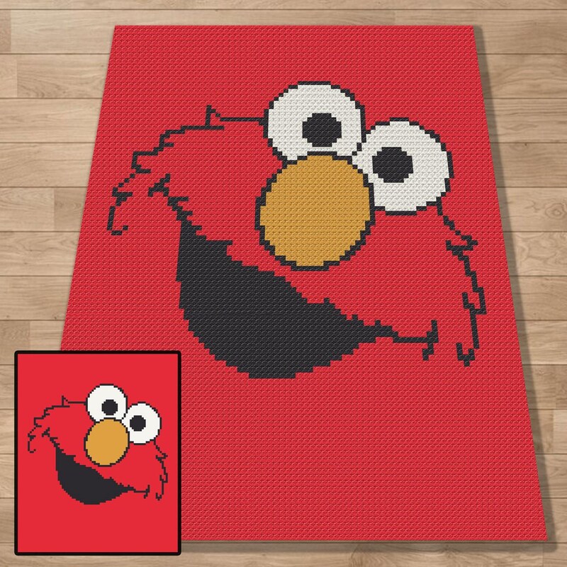 Elmo Embroidery - Etsy