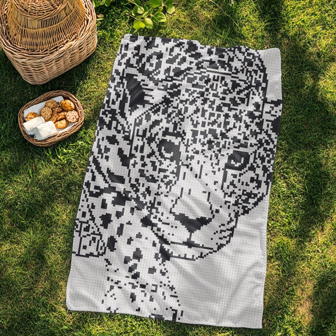 Tiger, Graph, Pattern, C2C and Tapestry Crochet, Crochet, Blanket ...