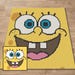 Spongebob's Face , Graph, Pattern, C2C and Tapestry Crochet, Crochet ...
