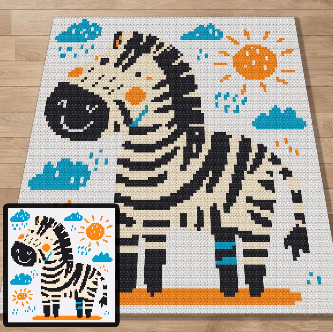 Animals, Graph, Pattern, C2C and Tapestry Crochet, Crochet, Blanket ...