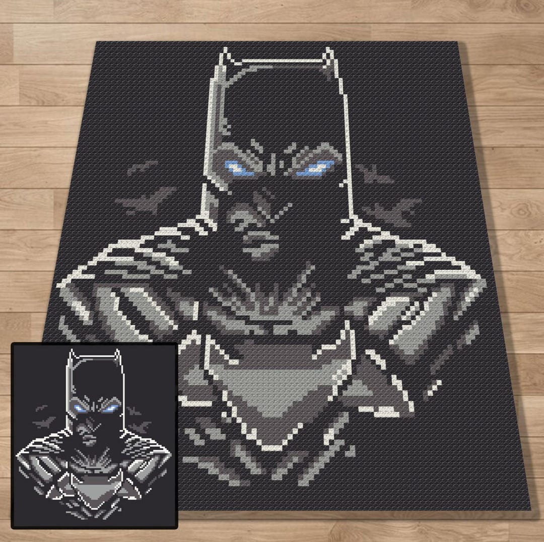 Cartoon, Graph, Pattern, C2C and Tapestry Crochet, Crochet, Blanket ...