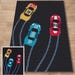 Cars, Graph, Pattern, C2C and Tapestry Crochet, Crochet, Blanket ...