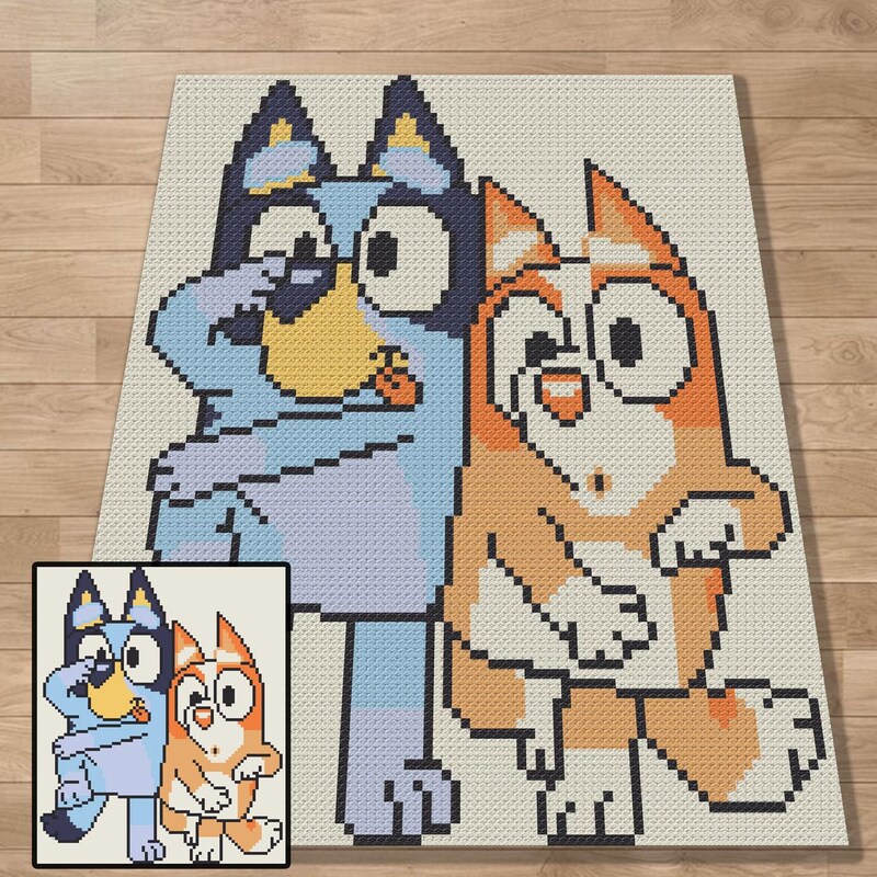 Bluey Crochet Pattern - Etsy