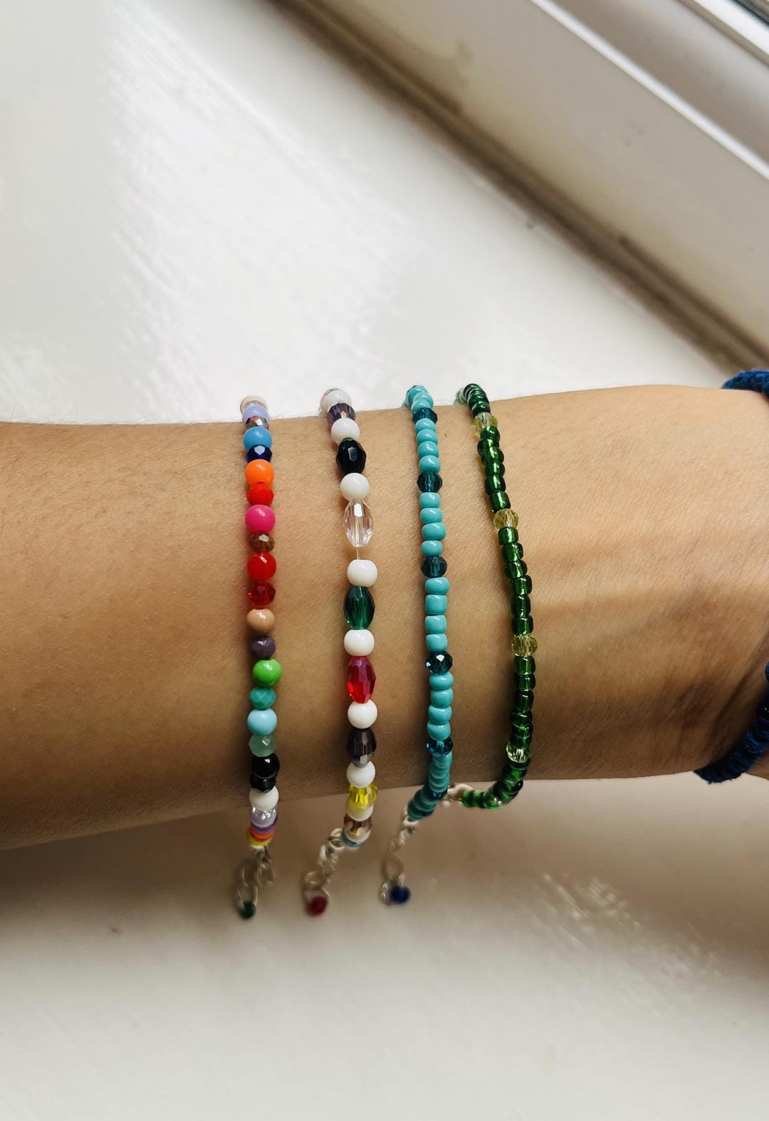 Colourful Adjustable Bracelets - Etsy