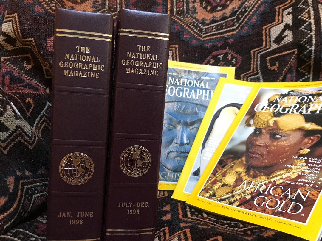 National Geographic Boxed Annual Sets 1975 to 1986 - Etsy