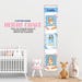 Name Height Chart | Personalized Bluey Growth Chart for Kids Room Decor ...