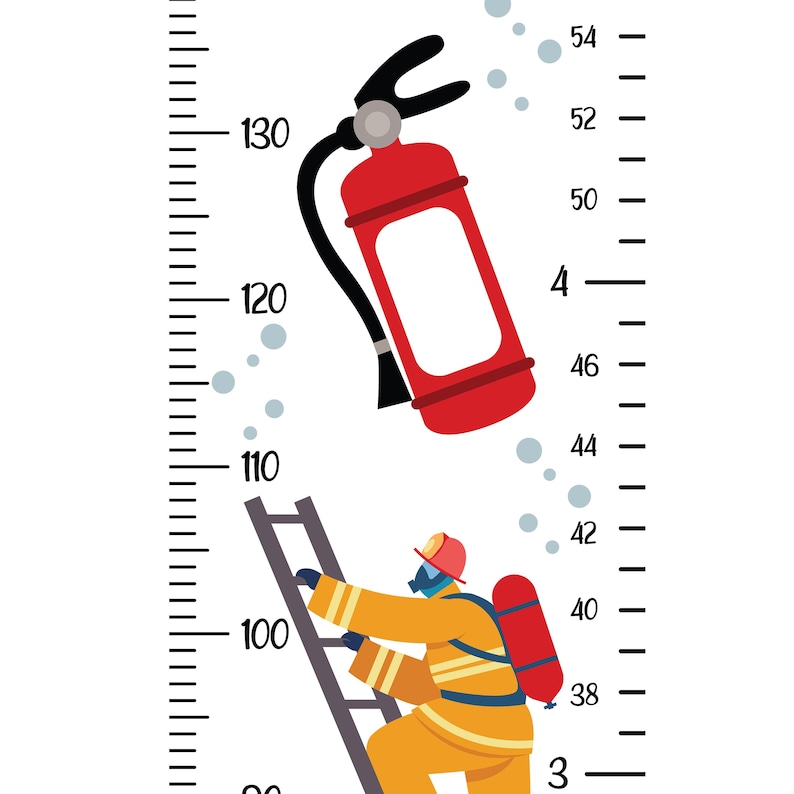 Personalized Growth Chart | Custom Kids Height Chart & Room Decor ...