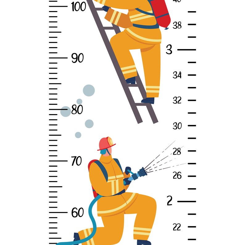 Personalized Growth Chart | Custom Kids Height Chart & Room Decor ...