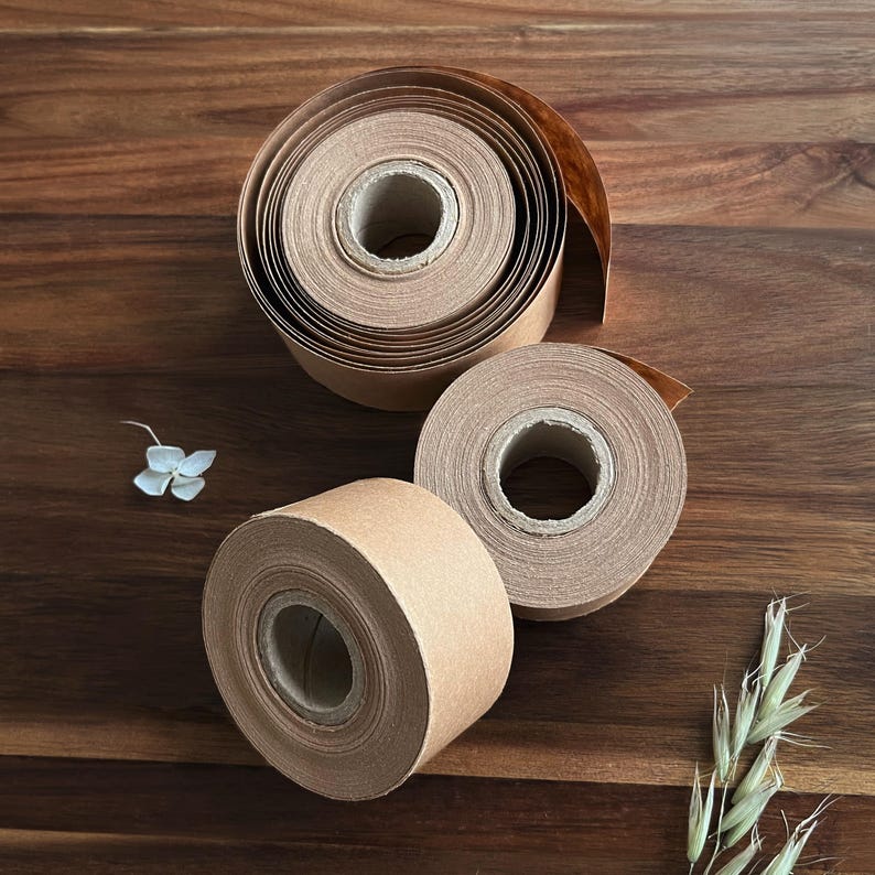 Kraft Paper Roll Multipack // 100% Recycled Eco-friendly Belly Bands ...