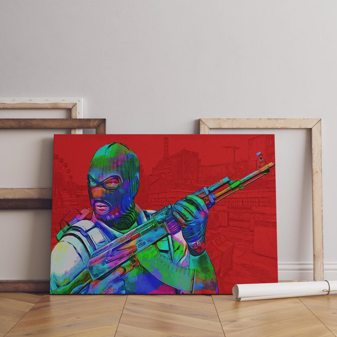 CS 2 Wall Art, Counter Strike 2 Poster, CSGO Canvas, CS 2 Canvas ...