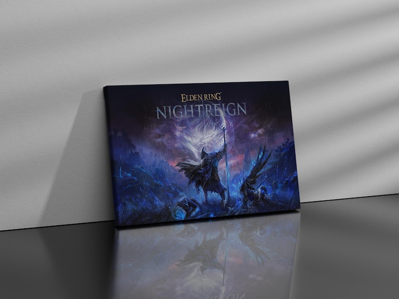 Elden Ring Nightreign Poster, Elden Ring DLC Wall Art, Elden Ring ...