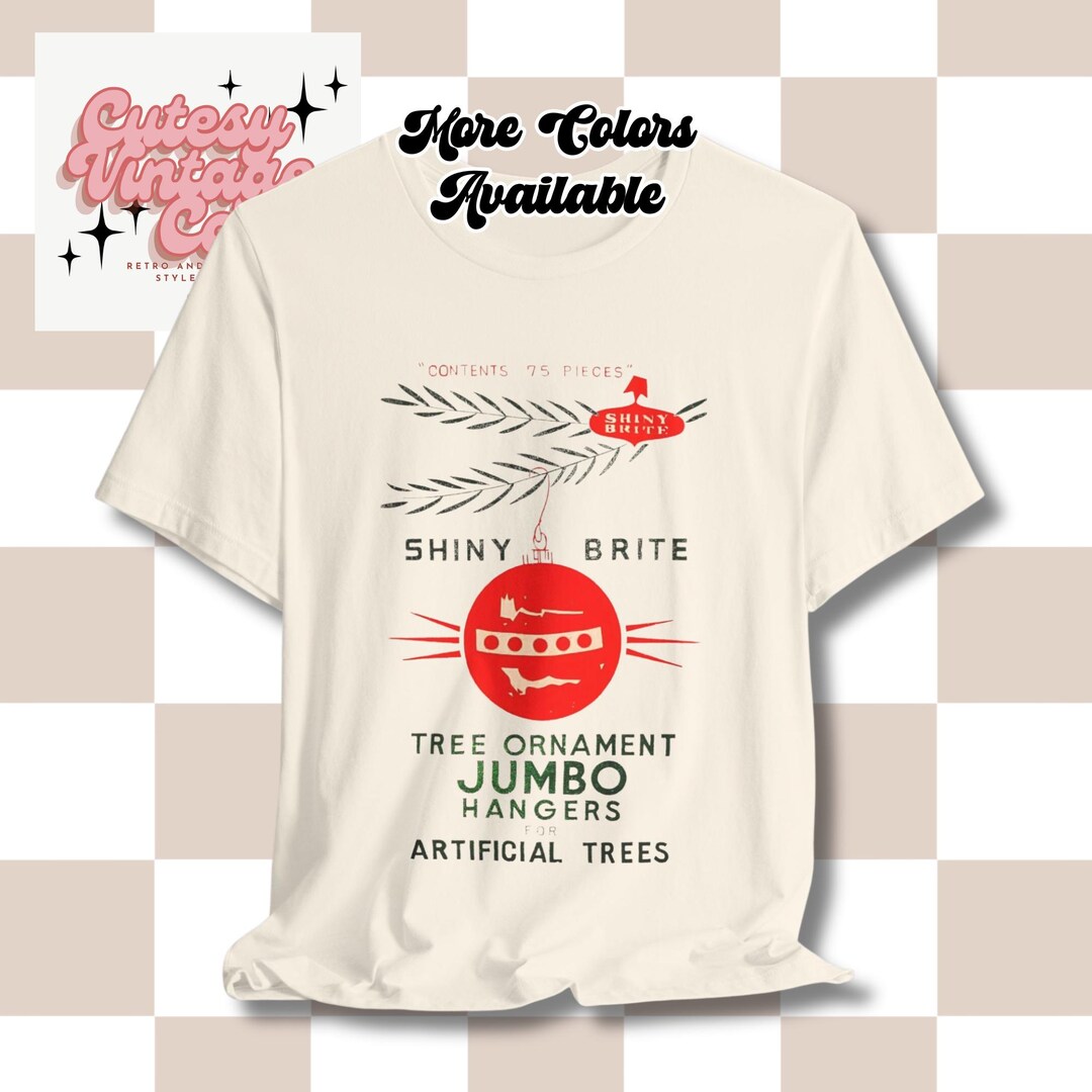 Vintage Mid Century Shiny Brite Ad Unisex Jersey Short Sleeve Tee, T ...