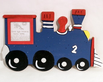 Train Picture Frame | Etsy