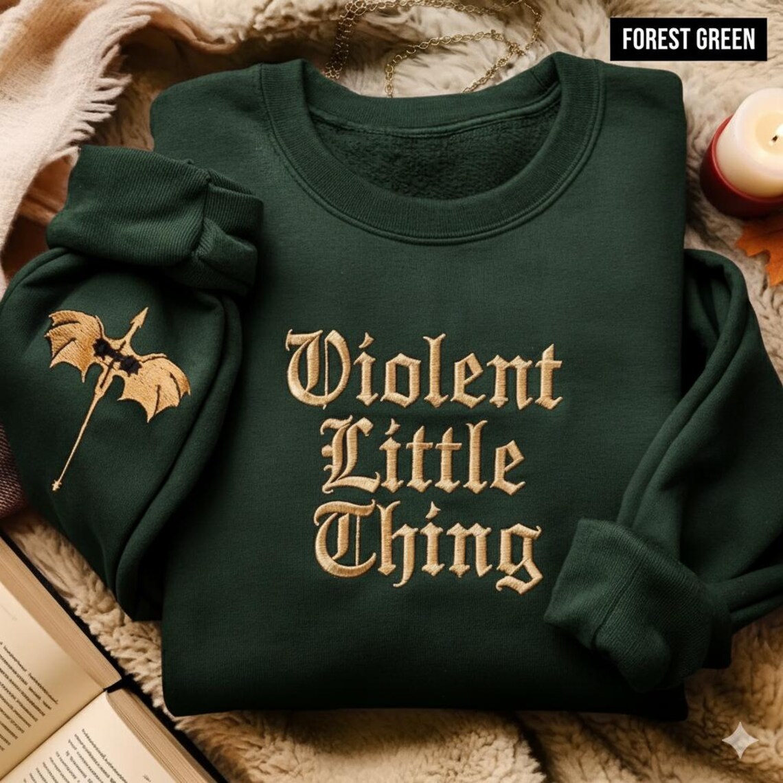 Fourth Wing Embroidered Sweatshirt, Basgiath War College Sweatshirt ...