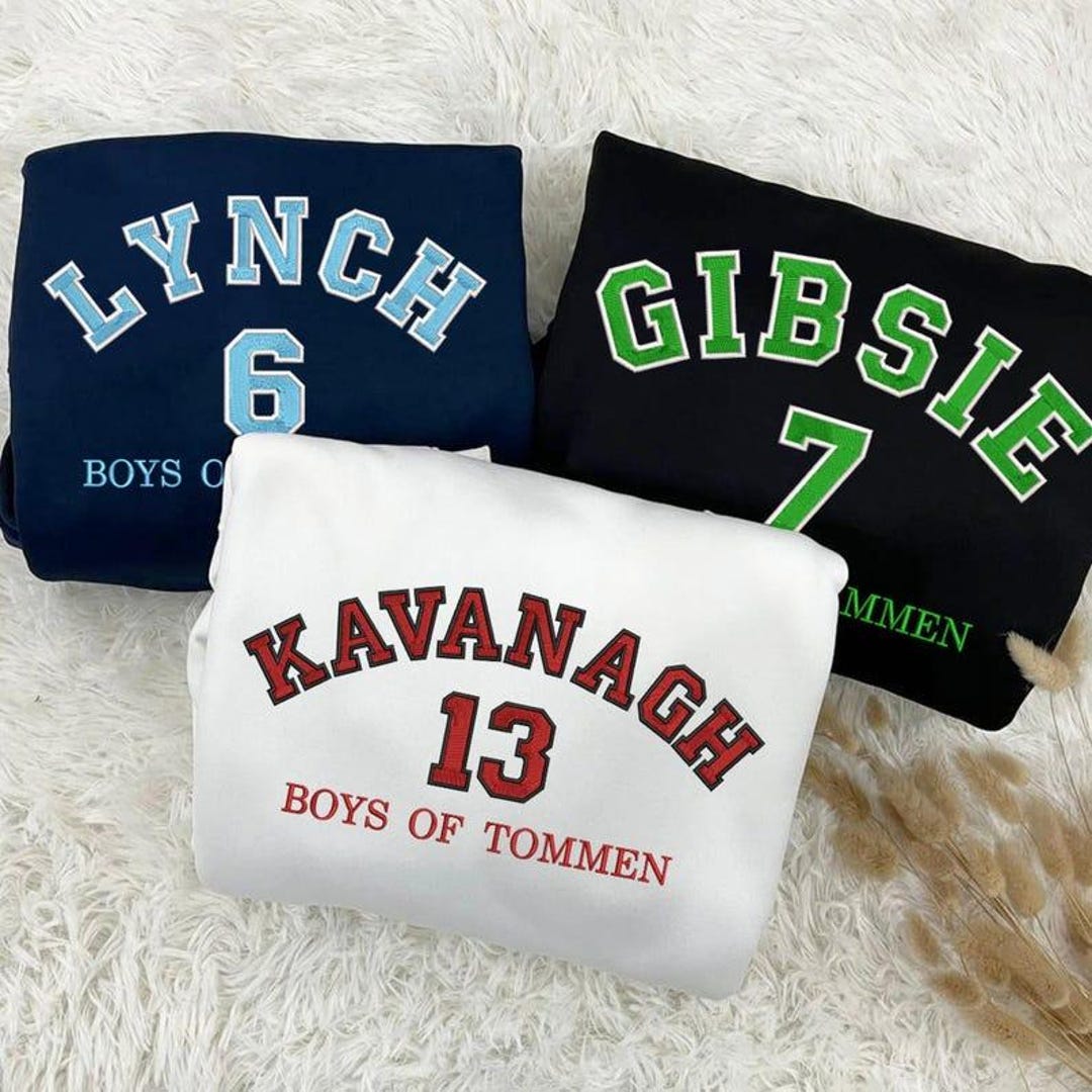 Vintage Boys of Tommen Embroidered Sweatshirt, Tommen College Crewneck ...