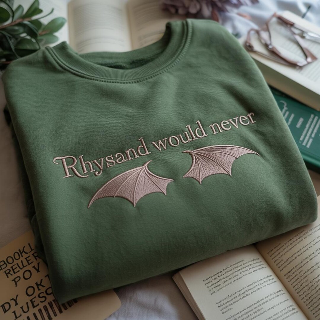 Rhysand Shirt, Velaris Embroidery Sweater, ACOTAR Shirt, City of ...