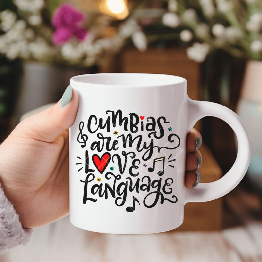 Spanglish Coffee Mug for Latina Dancer Gift for Señora Dancing Cumbias ...