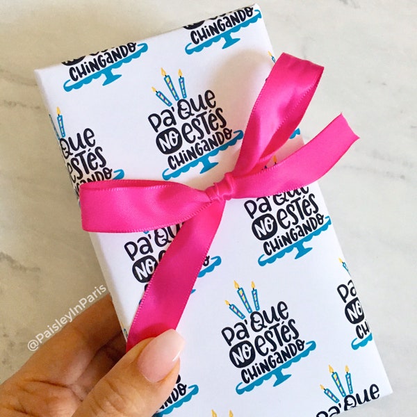 Spanish Wrapping Paper - Etsy