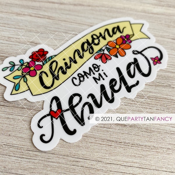 Abuela Sticker - Etsy