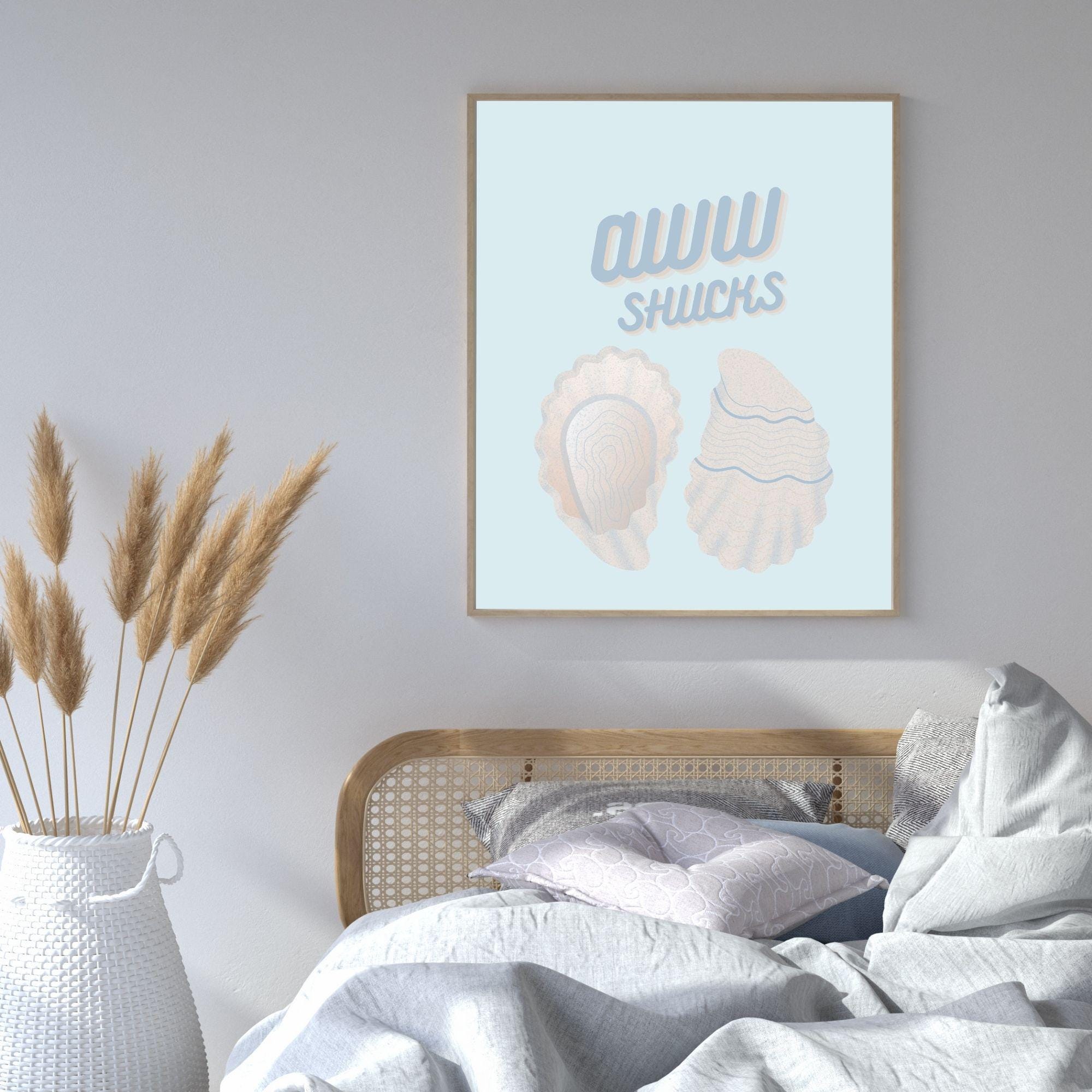 Aww Shucks Sign, Coastal Granddaughter, Coastal Cowgirl Print, Coastal ...