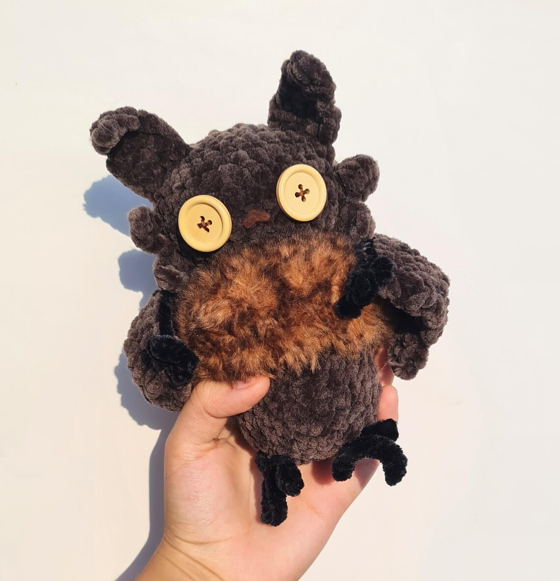 Mango the Fruit Bat , PDF Crochet Amigurumi Pattern, Halloween and ...