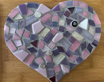 Mosaic Heart Template Pack - Etsy