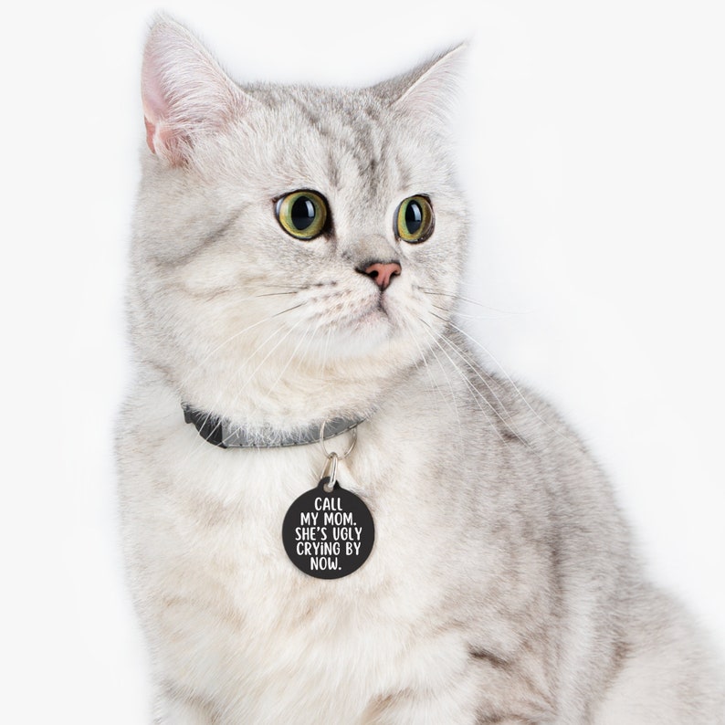 Mom is Ugly Crying Double Sided Personalized Pet Tag Tag - Etsy