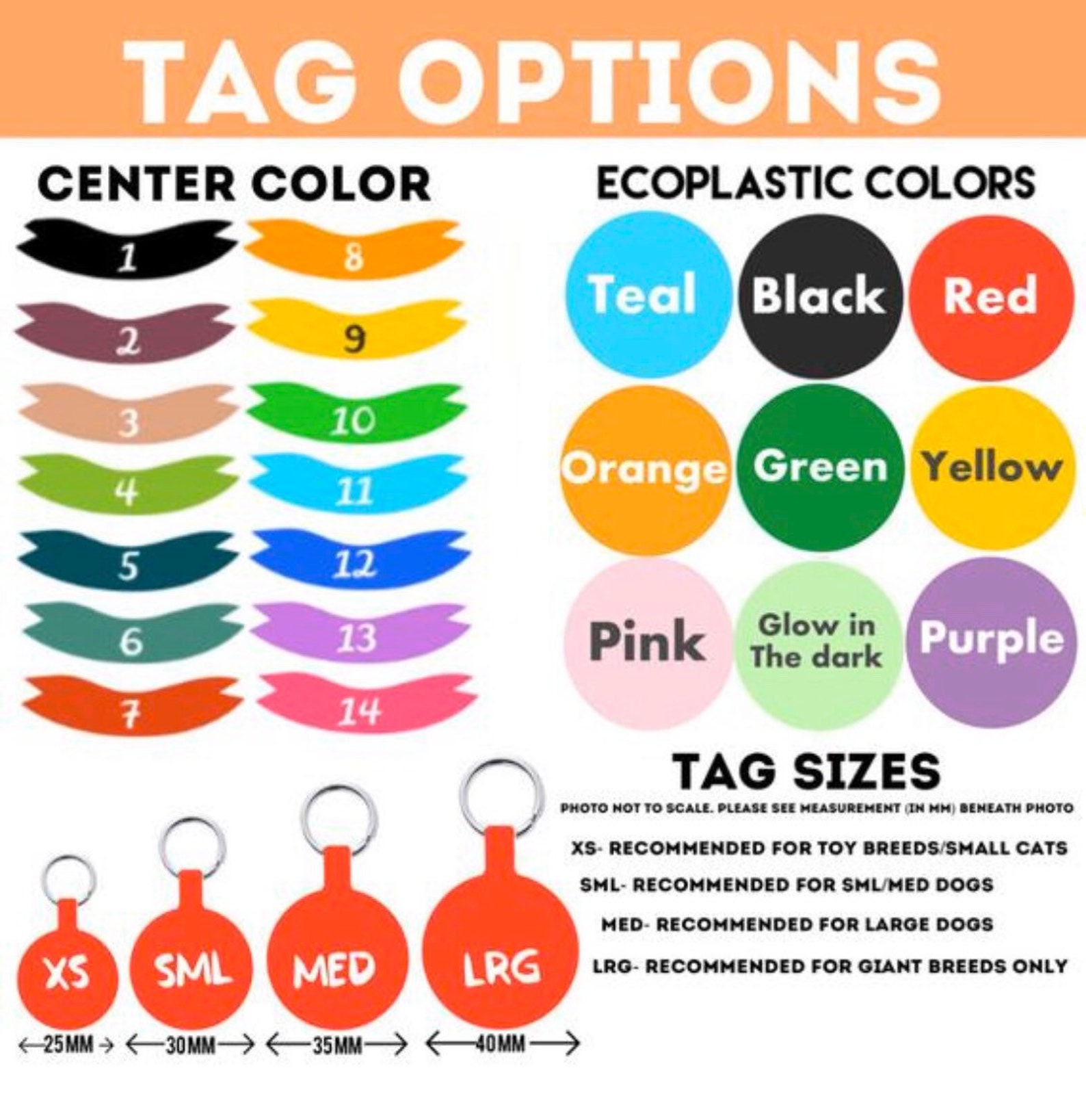 Dem Ears Tho Personalized Dog ID Pet Tag for Cats and Dogs - Etsy