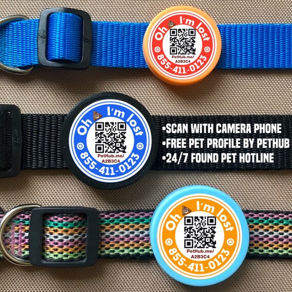 Oh Poop Scannable QR Code TWIST Tag Silent Eco-friendly - Etsy