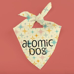 Atomic Dog Mid Century Modern Print Pet Bandana for Dogs and Cats - Etsy